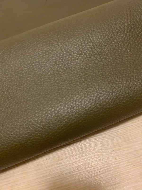 ds28円！[カーキ]新入荷 国産 牛革 姫路レザー クロム革 シュリンク加工 266ds – 【レザークラフト用革材料専門店】BROWN ...